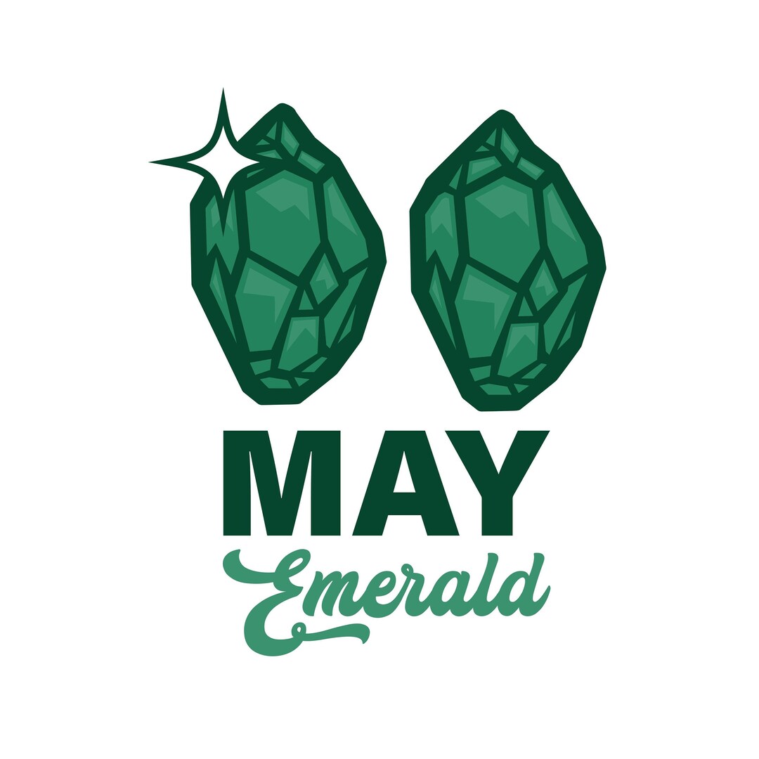 May Emerald SVG / SVG Cut File / Car Decal SVG / Instant Download ...