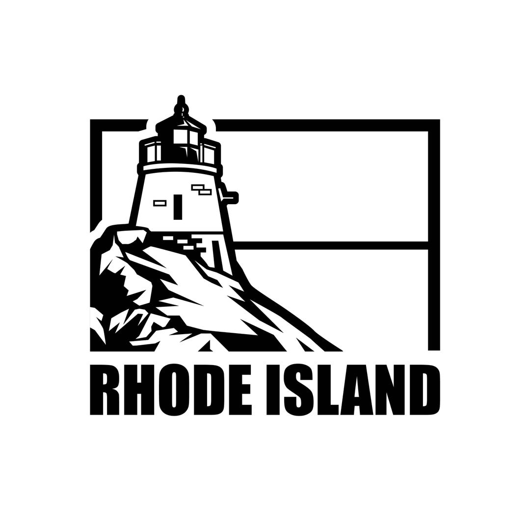 Rhode Island Castle Hill Lighthouse SVG / SVG Cut File / Car Decal SVG ...
