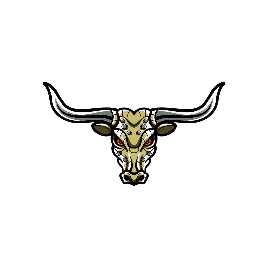 Bull SVG / SVG Cut File / Car Decal SVG / Instant Download / Printable ...