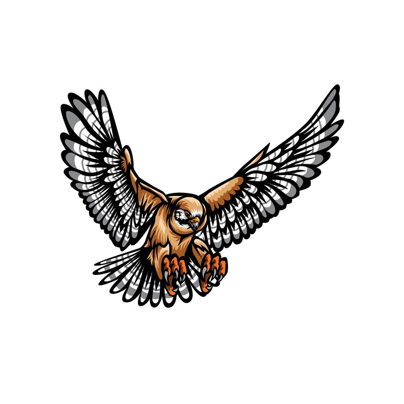 Falcon 2 SVG / SVG Cut File / Car Decal SVG / Instant Download ...