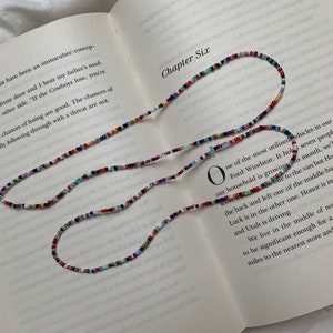 Multicolour Seed Bead Necklace | Outer Banks Style - Etsy