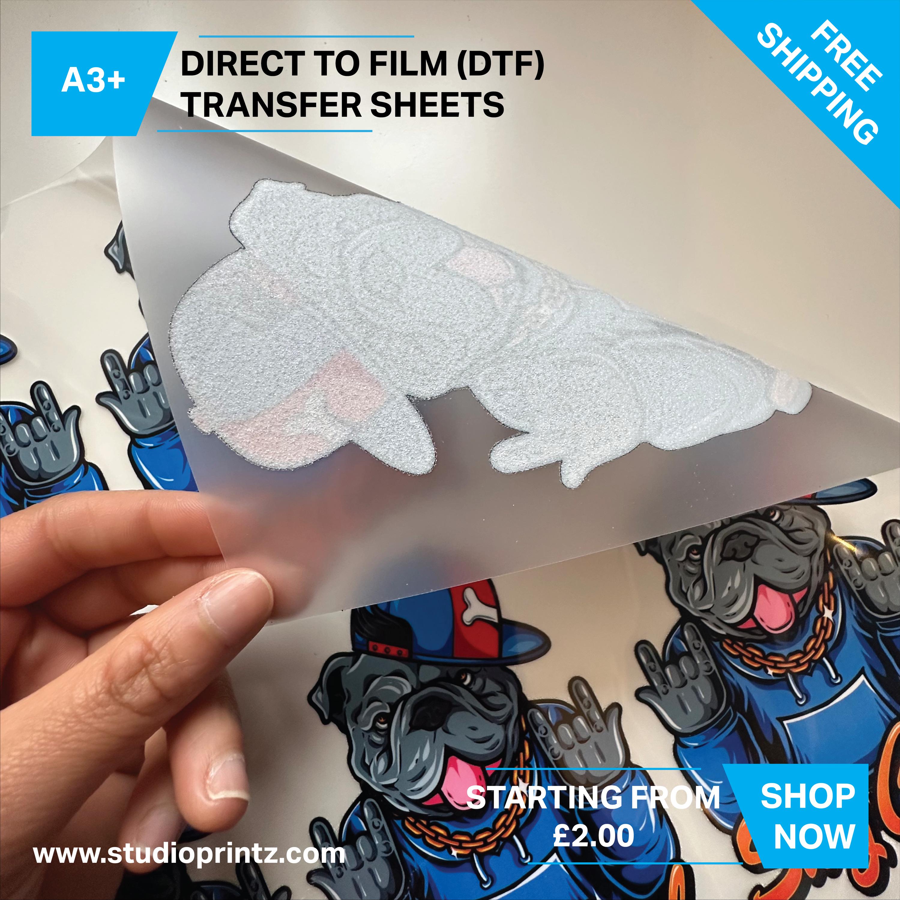 Direct to Film (DTF) Transfer Sheet 30cm X 46cm (A3+) - Etsy