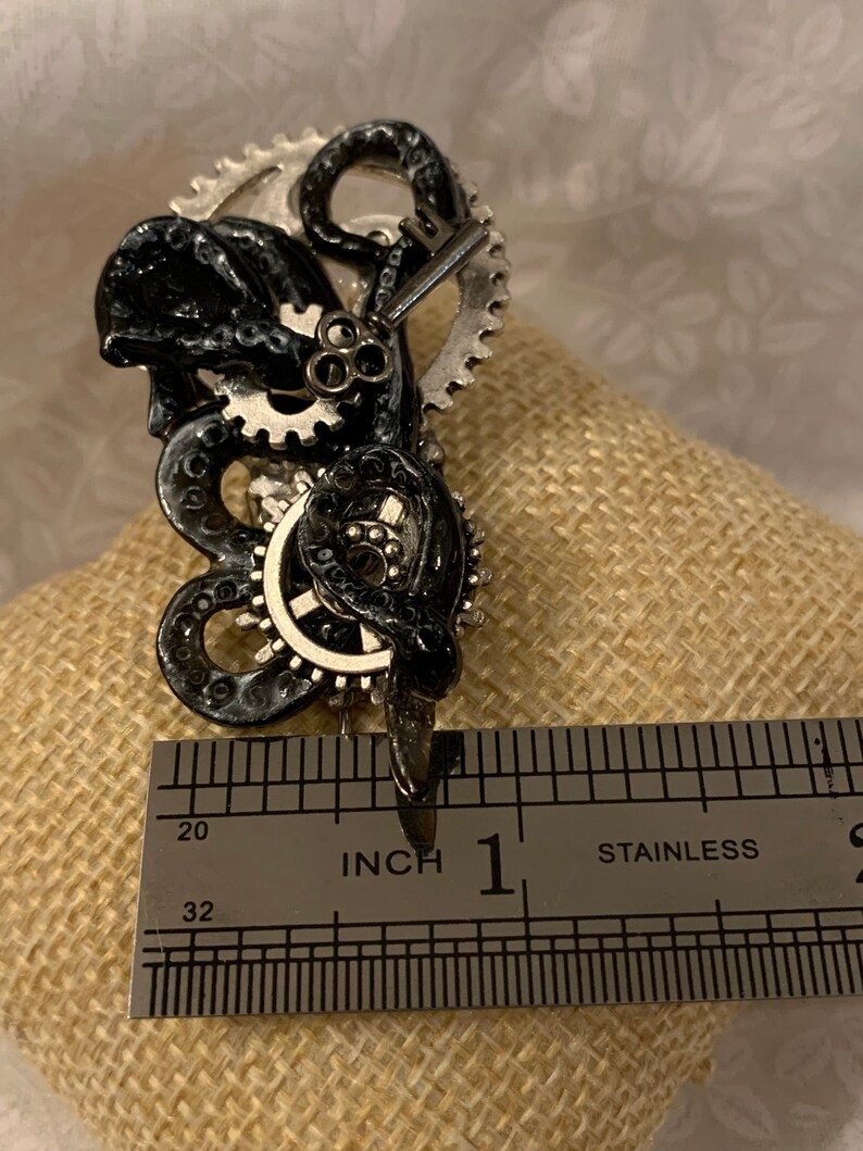 Steampunk Octopus Tentacles Lapel/hat Pin - Etsy