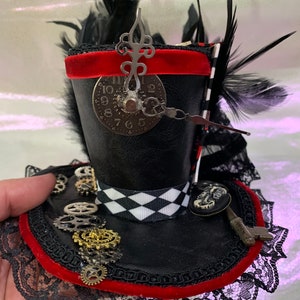 Steampunk Mini Top Hat Circus With Clock - Etsy