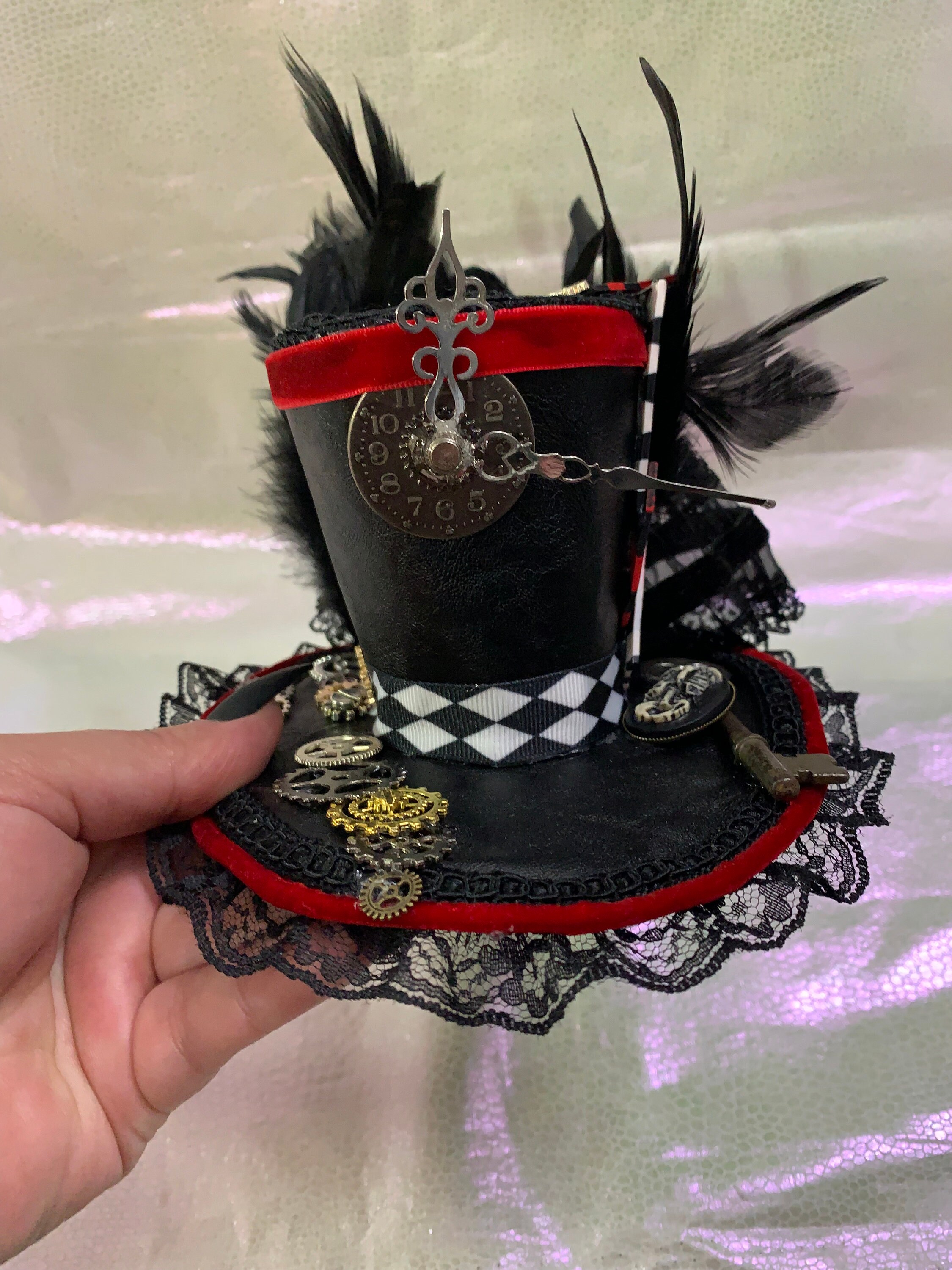 Steampunk Mini Top Hat Circus With Clock - Etsy