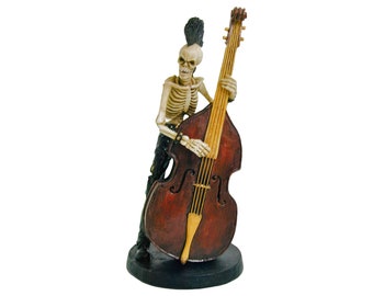Skeleton Bass Player - Etsy
