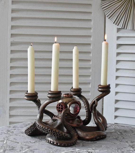 Steampunk Candle Holder