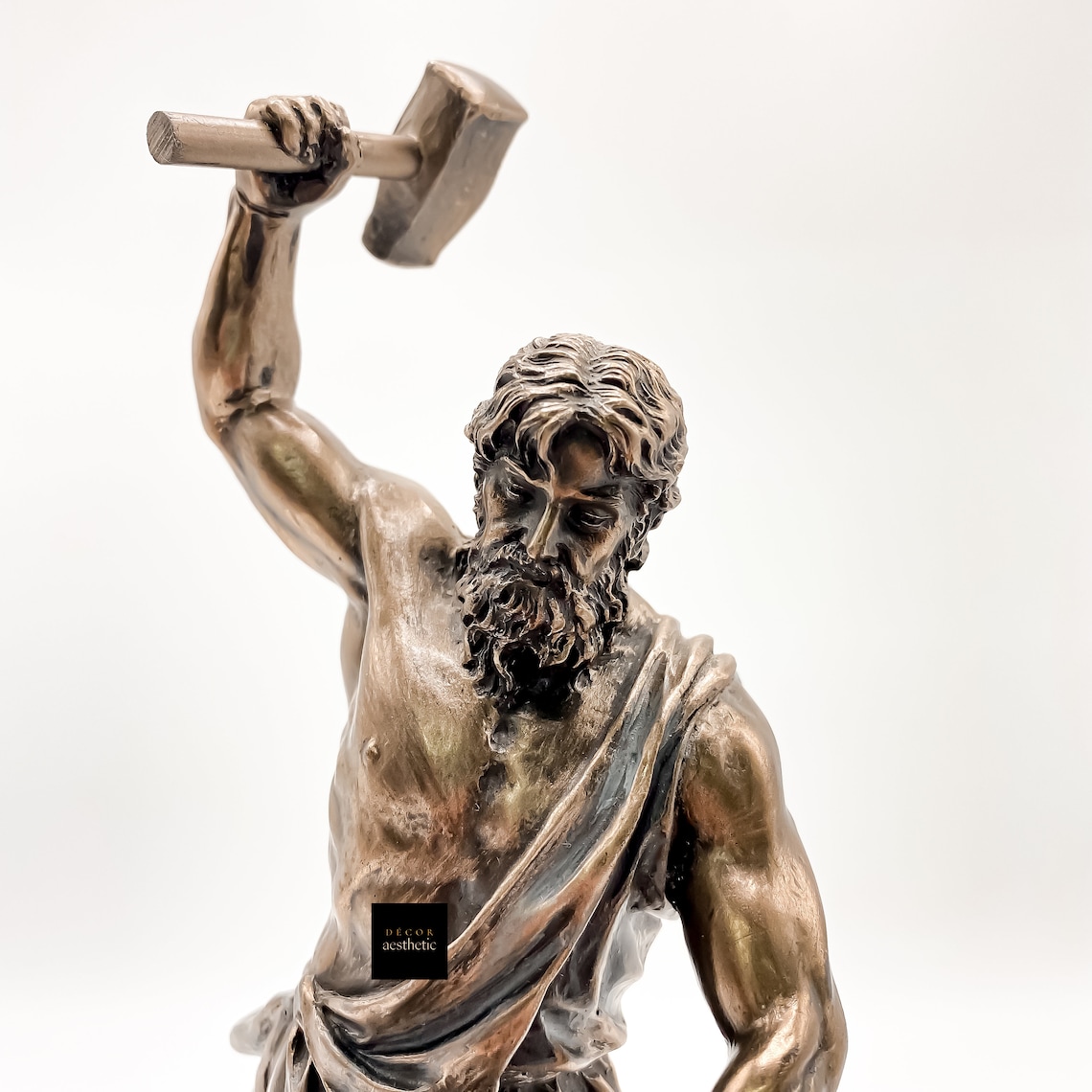 Hephaestus Statue Figurine Ancient Greek Roman Mythology - Etsy