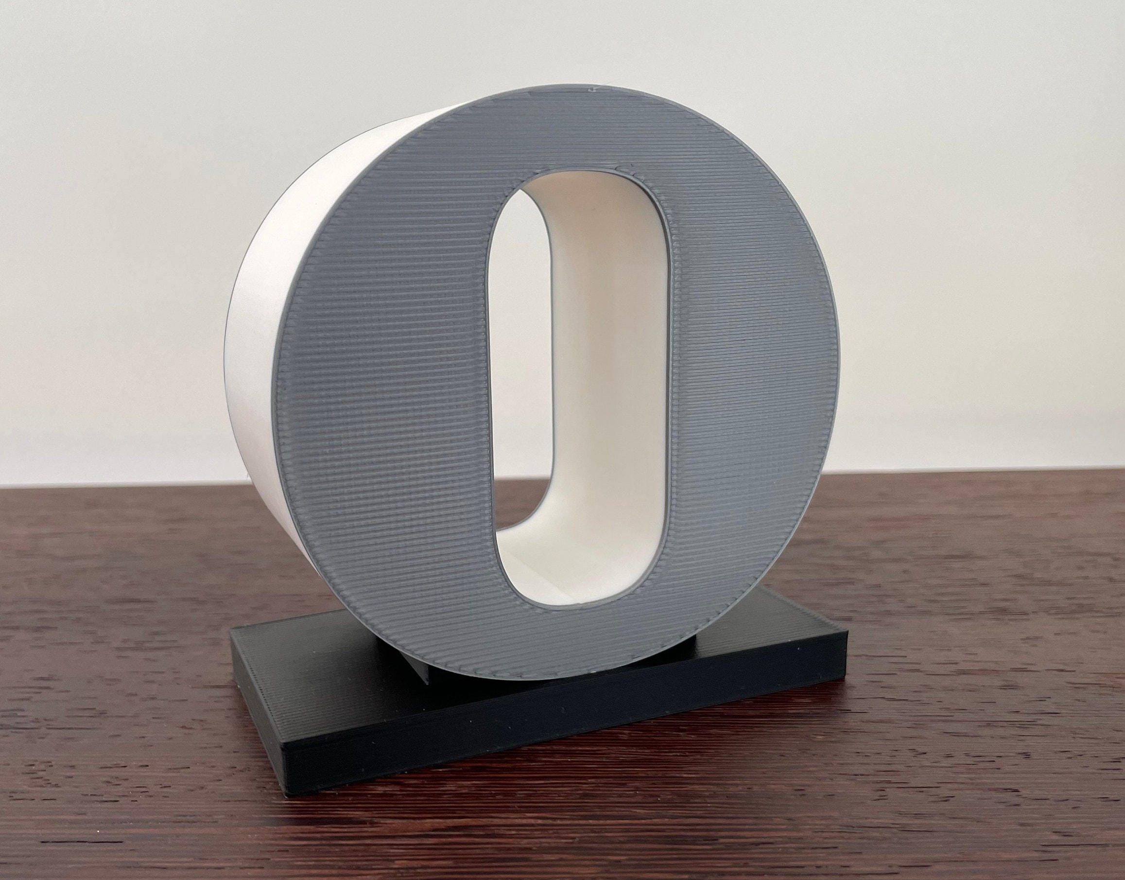 Number Zero 0: One Through Zero the Ten Numbers Sculpture Pop Art Sign ...