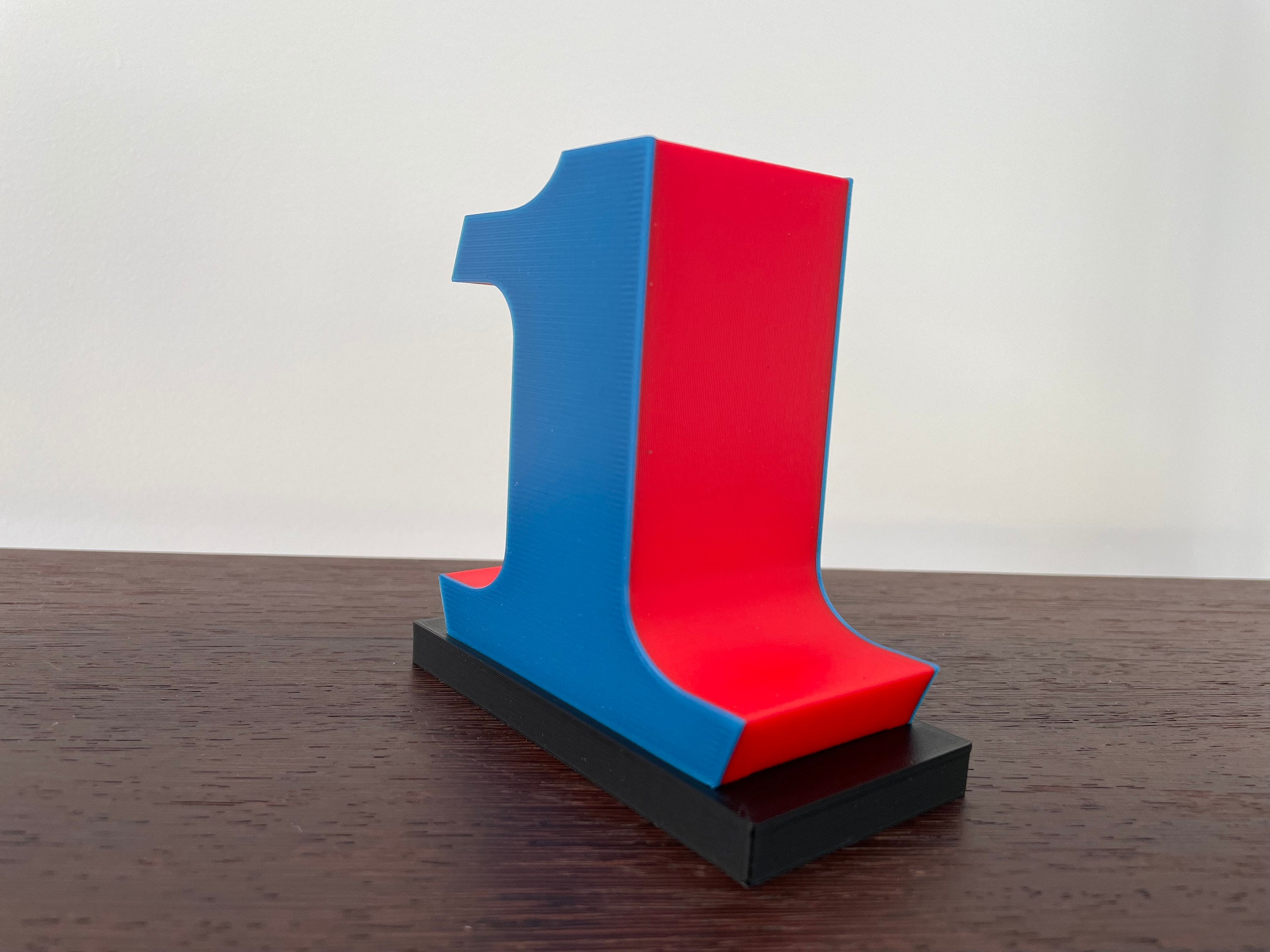 Number One 1: One Through Zero the Ten Numbers Sculpture Pop Art Sign ...