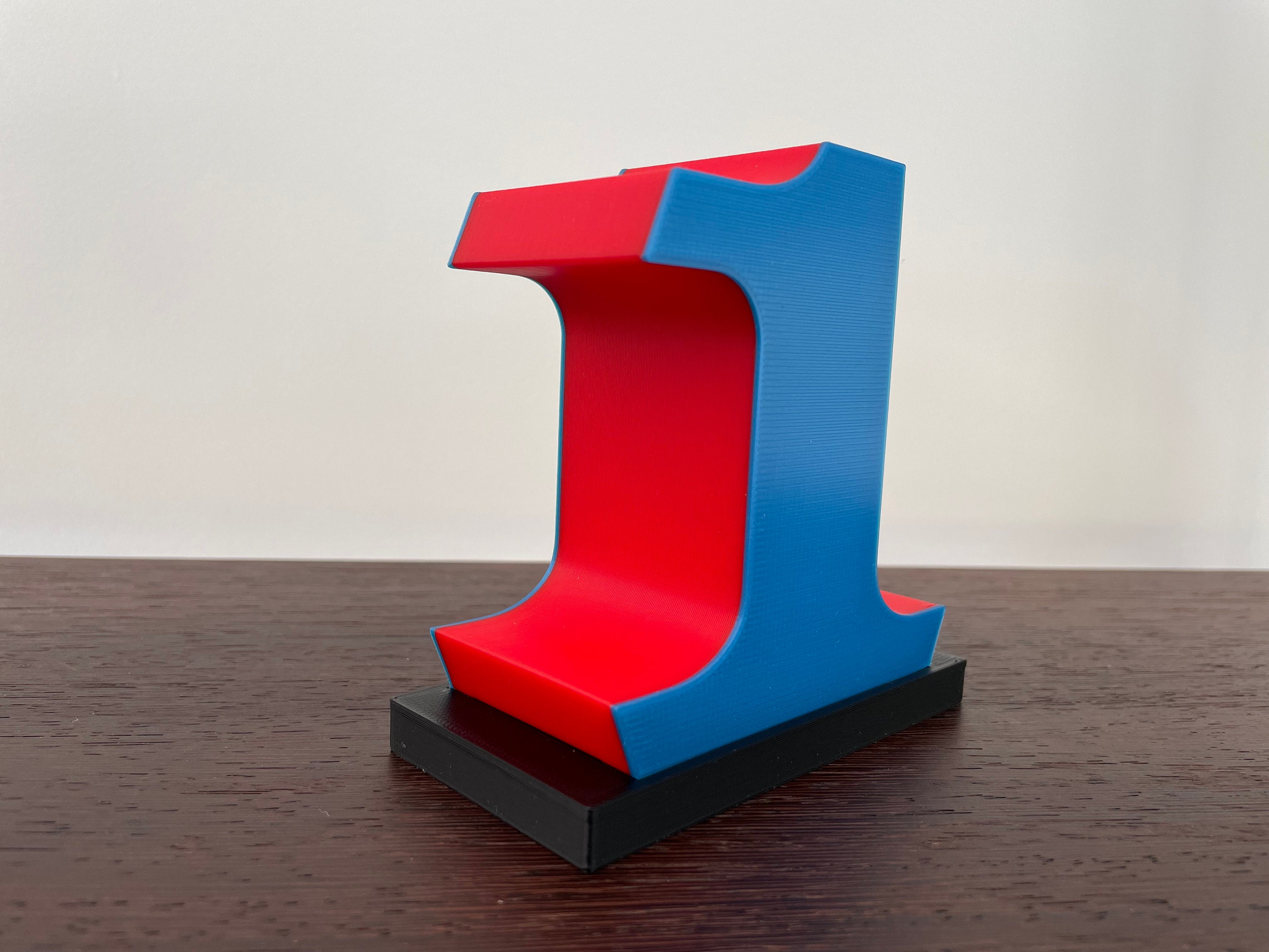 Number One 1: One Through Zero the Ten Numbers Sculpture Pop Art Sign ...