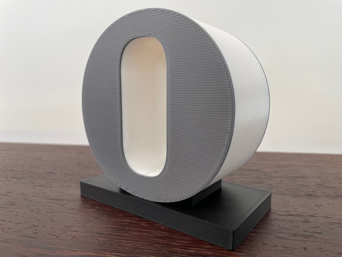 Number Zero 0: One Through Zero the Ten Numbers Sculpture Pop Art Sign ...