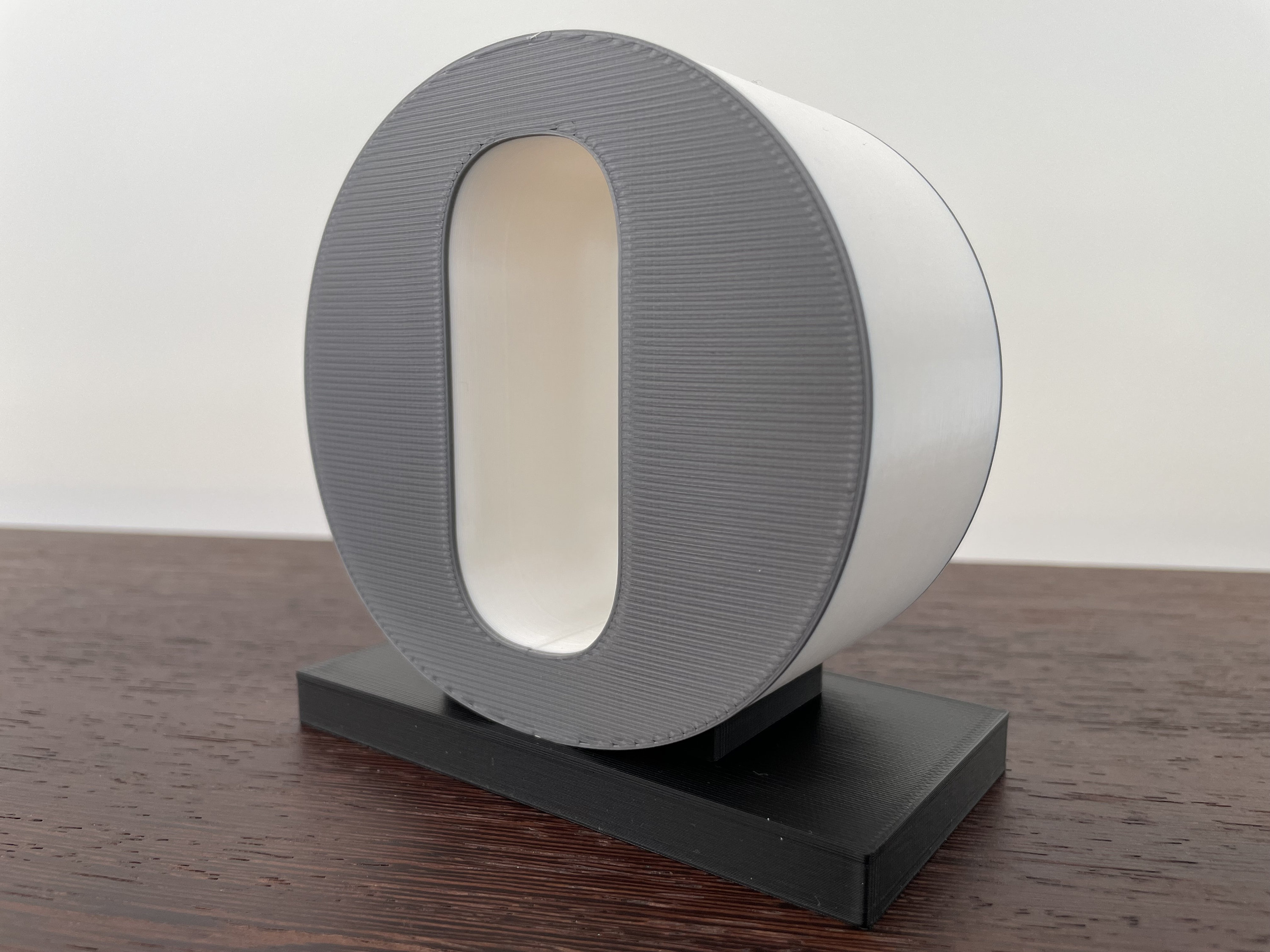 Number Zero 0: One Through Zero the Ten Numbers Sculpture Pop Art Sign ...