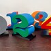 Number Zero 0: One Through Zero the Ten Numbers Sculpture Pop Art Sign ...