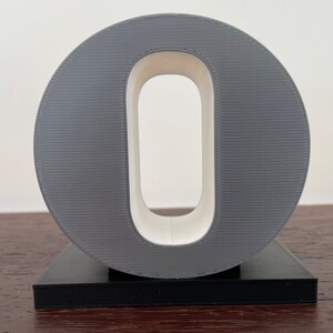 Number Zero 0: One Through Zero the Ten Numbers Sculpture Pop Art Sign ...