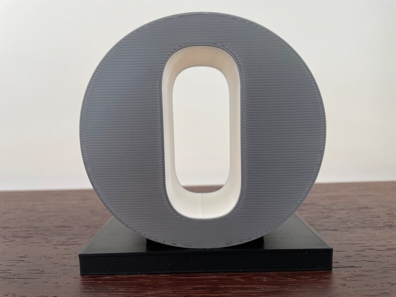 Number Zero 0: One Through Zero the Ten Numbers Sculpture Pop Art Sign ...