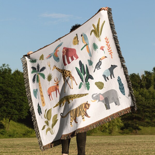 Jungle Tapestry - Etsy