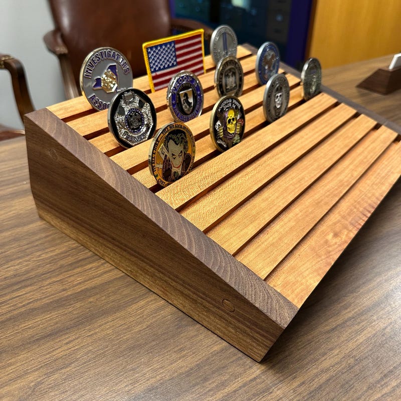 Challenge Coin Display - Etsy
