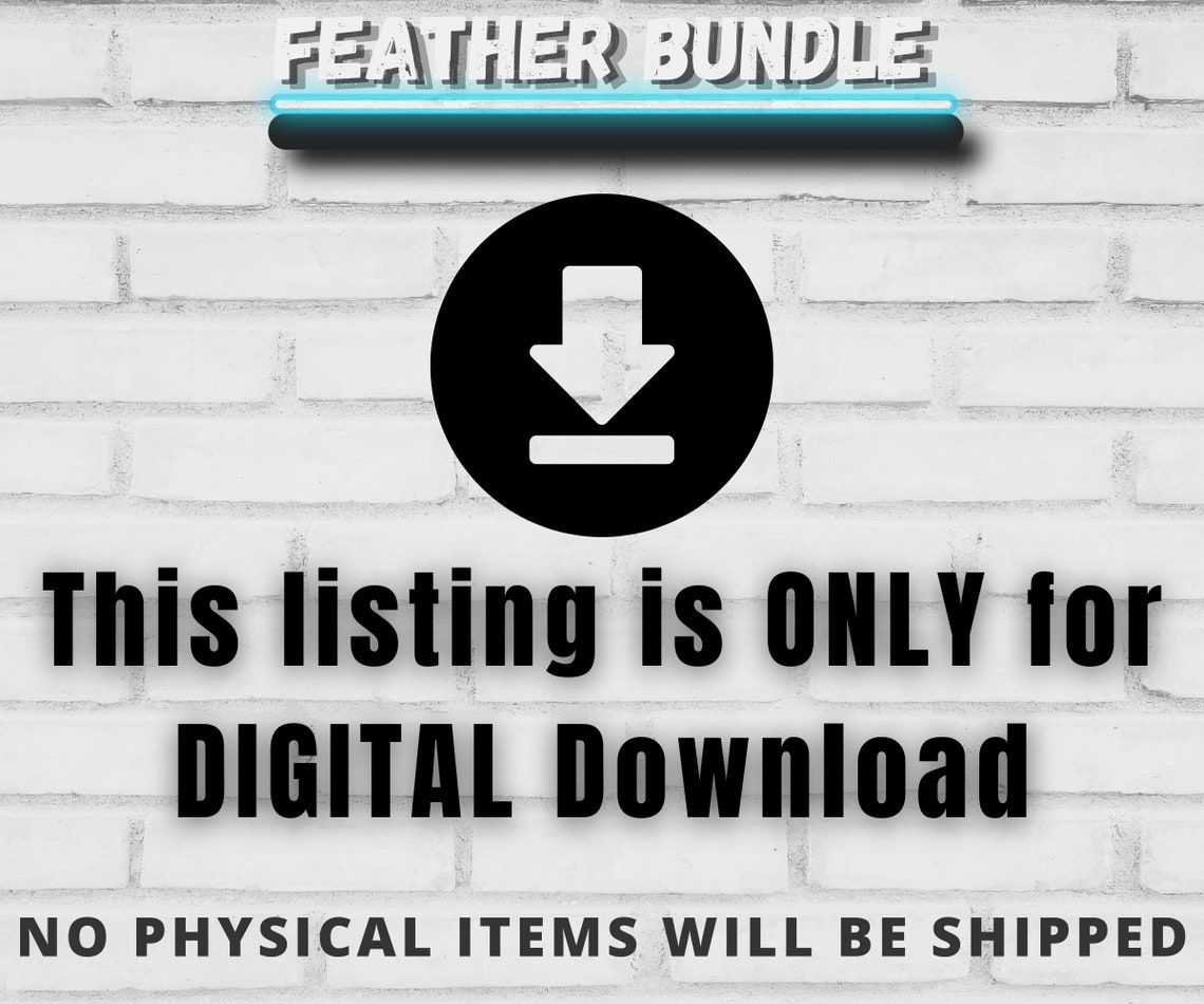 Feather Bundle Svg Feathers Svg Birds Feather SVG Boho Svg - Etsy
