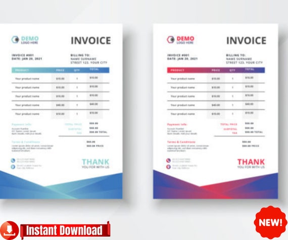 Plantillas De Facturas 🧾 Plantilla De Factura En Excel [Descarga
