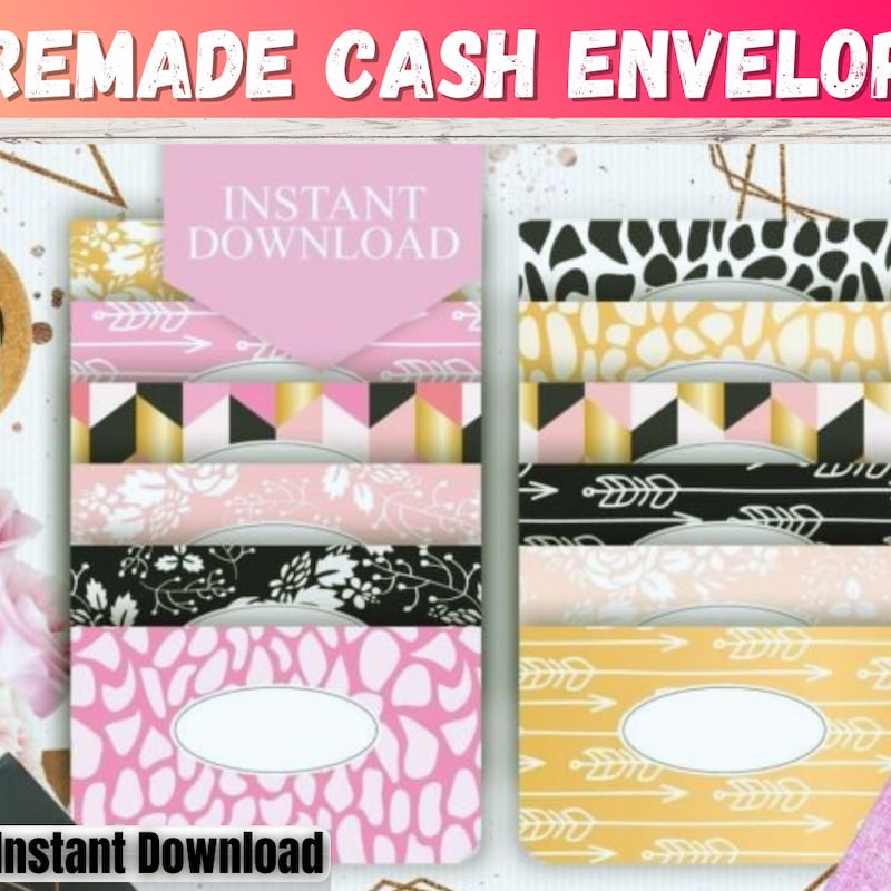 Cash Envelope Wallet - Etsy