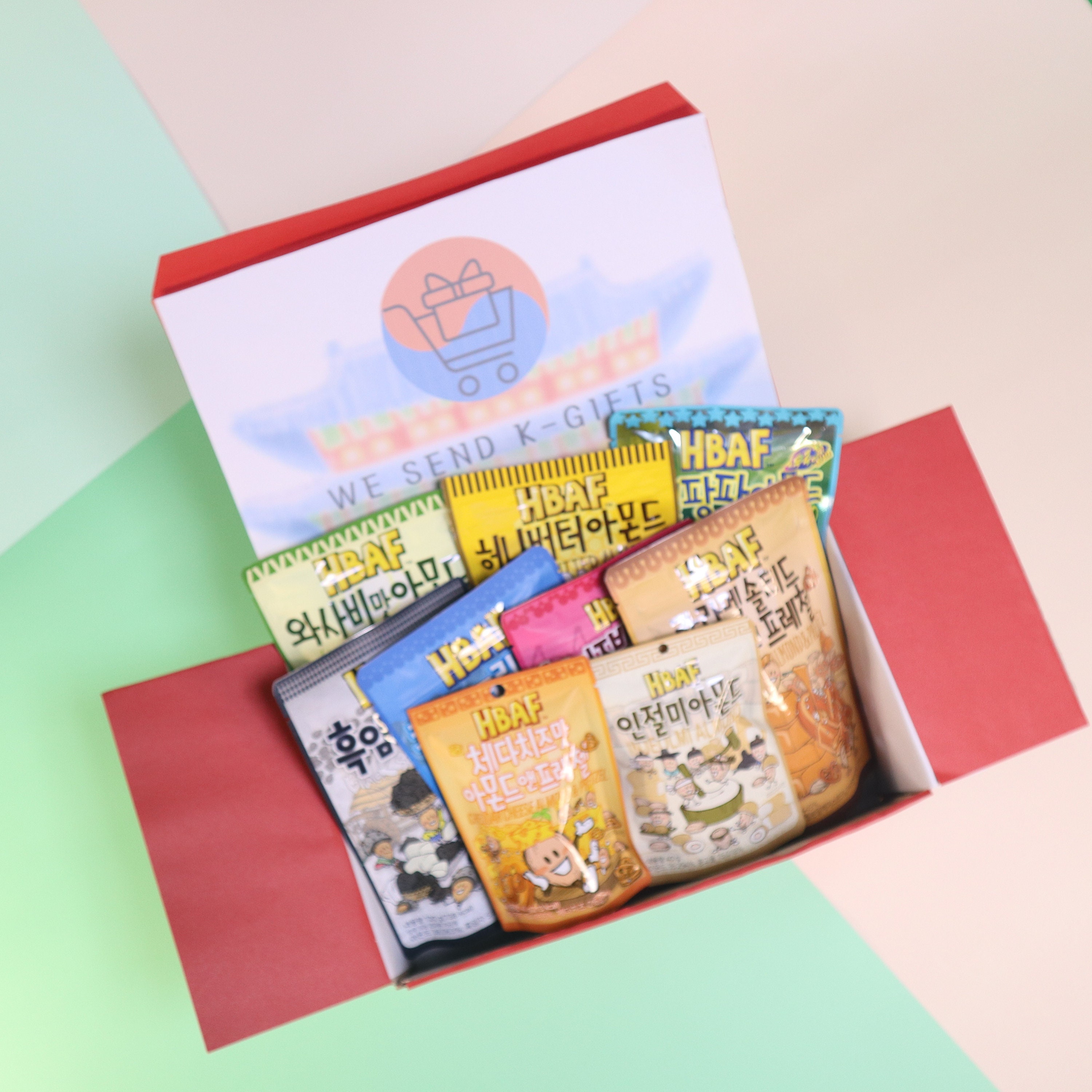 Korean Fried Almonds / Korea Almond / HBAF / Injeolmi Cookie and Cream ...