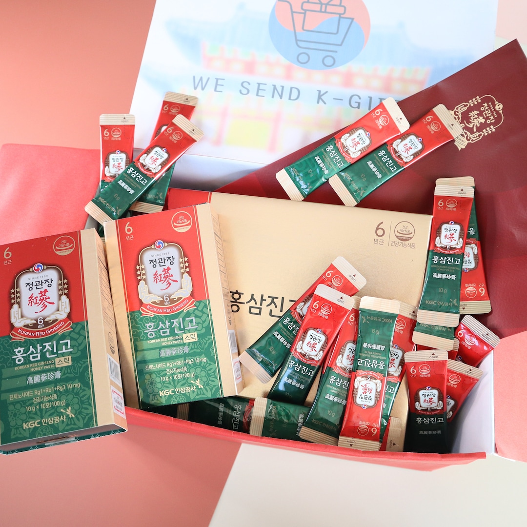 Red Ginseng Immunity Health Gift Box / Healthcare Food Korea Korean ...