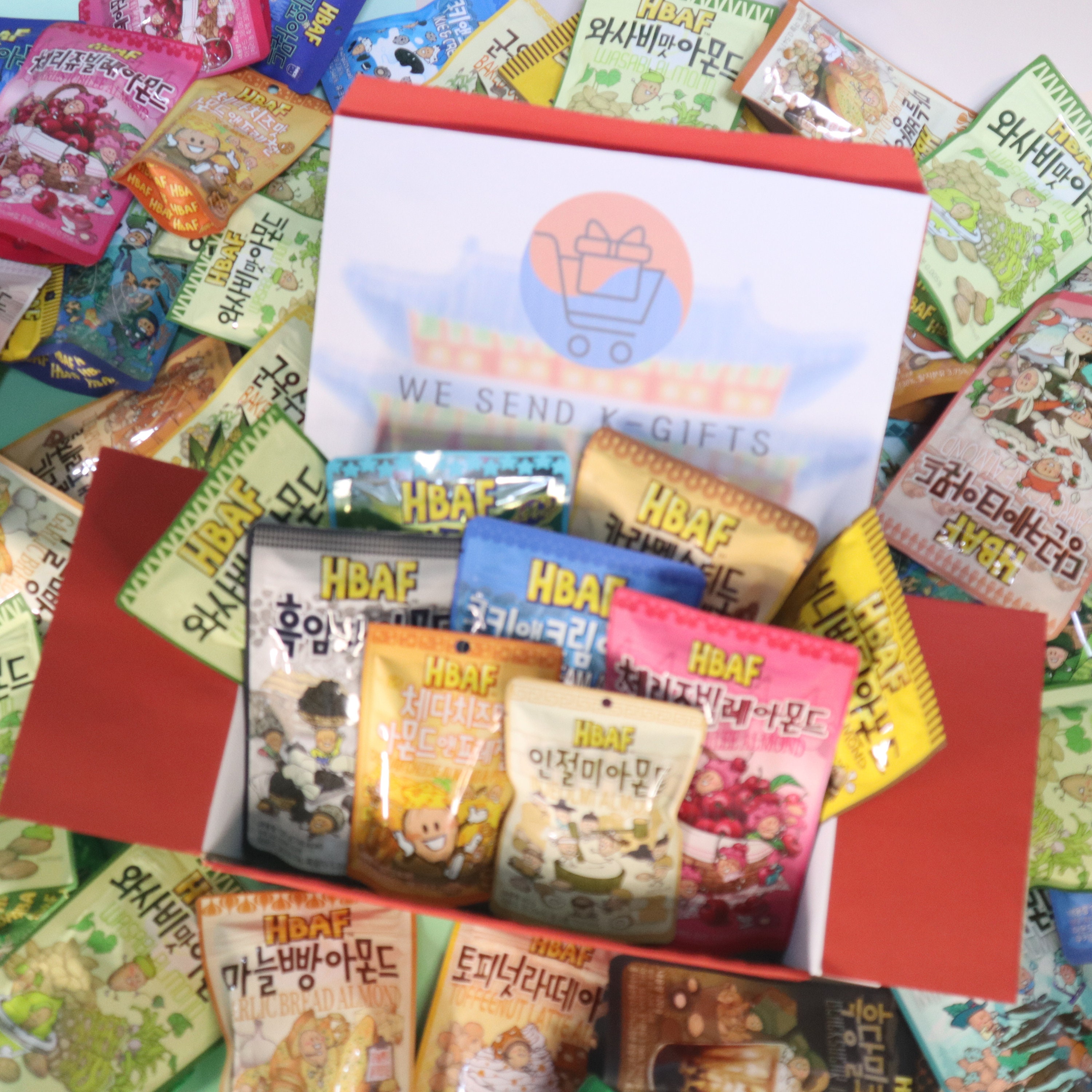 Korean Fried Almonds / Korea Almond / HBAF / Injeolmi Cookie and Cream ...