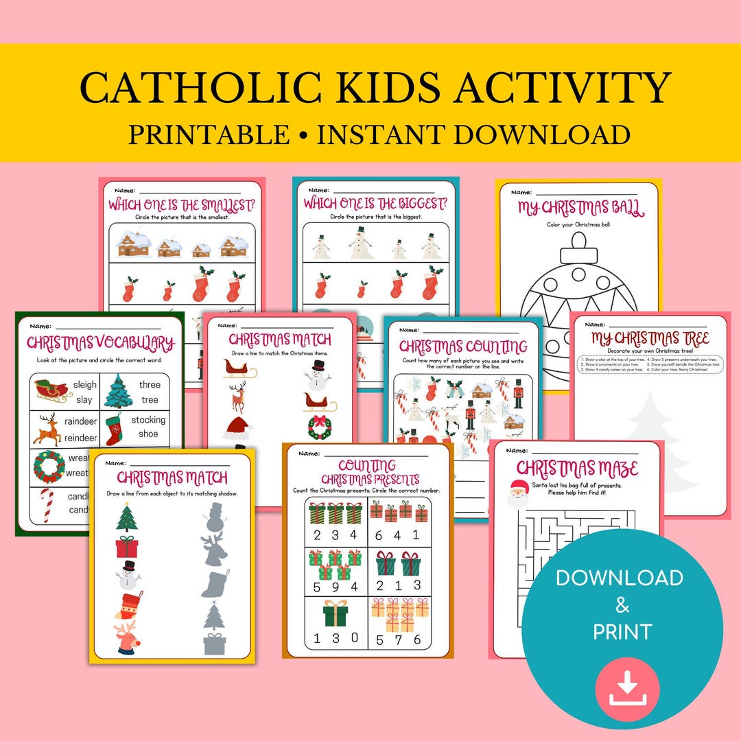 Christmas Kids Activity | Before & Afrer | Christmas Match | Addition ...