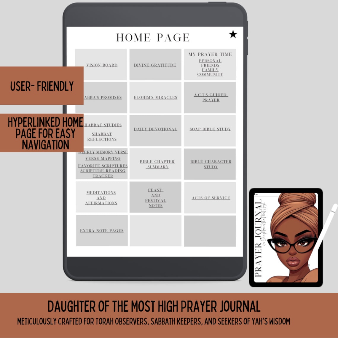 Daughter of the Most High Digital Prayer Journal- Torah Observant ...