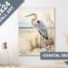 Blue Heron Print Heron Watercolor Art Coastal Decor Printable Wall Art ...
