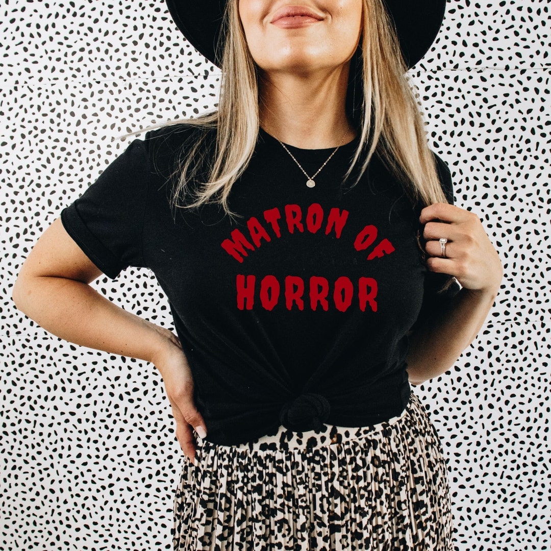 Matron of Horror Shirt| Halloween Bachelorette Party Shirt,spooky ...