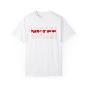 Spooky Matron of Horror Comfort Colors Shirt| Halloween Bachelorette ...