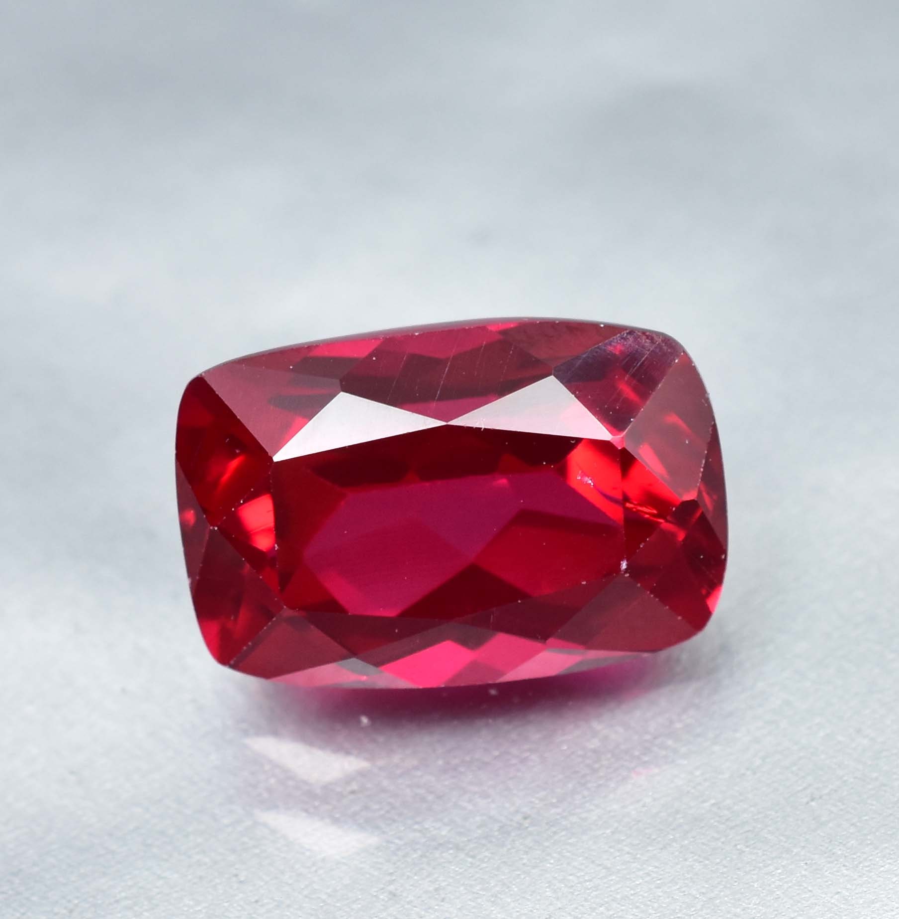 AAA 20.00 Ct Very Rare Natural Burmese Red Painite Cushion Cut Loose ...