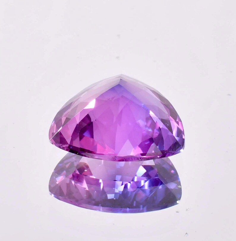 Rare Natural Sweet Transparent Velvet Smooth Soft Purple Pink TAAFFEITE ...