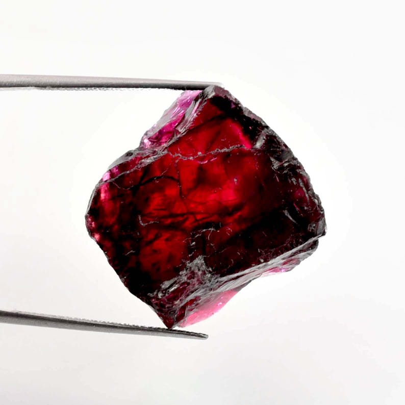 51.00 Ct Very Rare 100% Natural Red Painite Rough Unheated Burmese ...