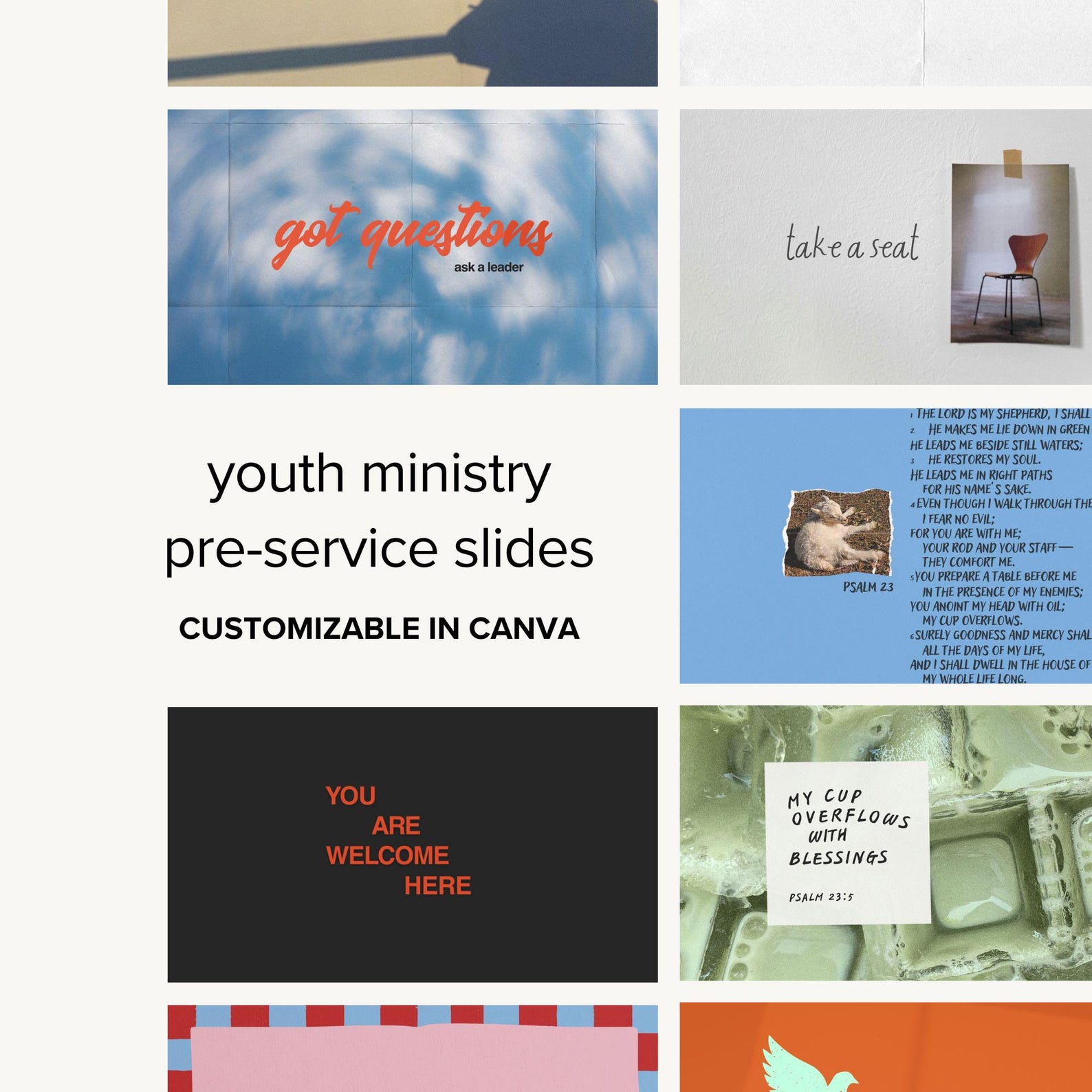 Customizable Aesthetic Quote Canva Slides | Customisable Pre-service ...