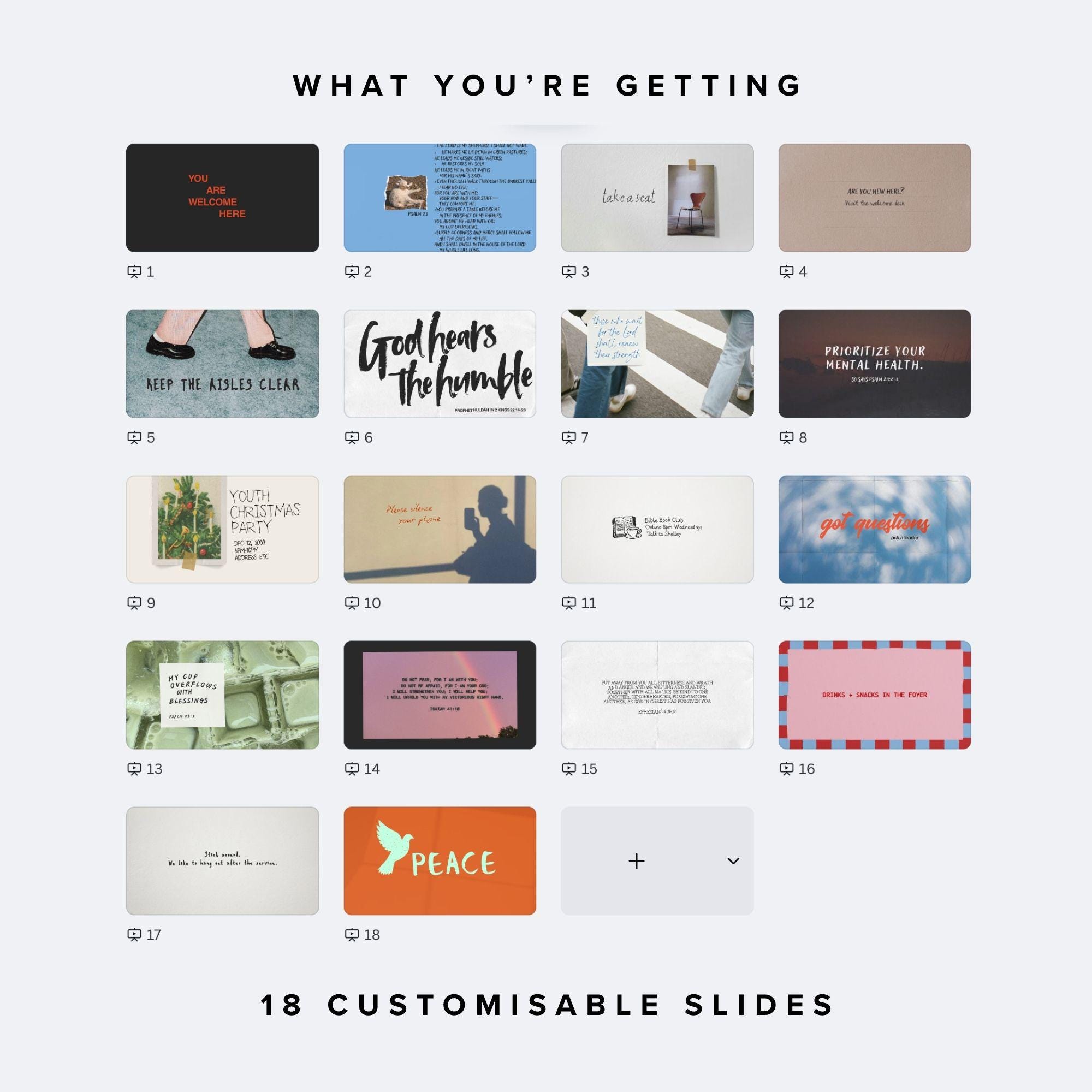 Customizable Aesthetic Quote Canva Slides | Customisable Pre-service ...