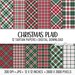 NEUTRAL AUTUMN Plaid Digital Paper Pack Buffalo Check Plaid Pattern ...