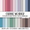 Pastel Watercolor Stripes Digital Paper Pack Digital Watercolor Paper ...