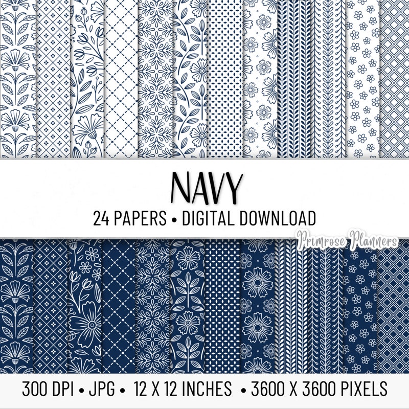 Navy Blue Paper - Etsy