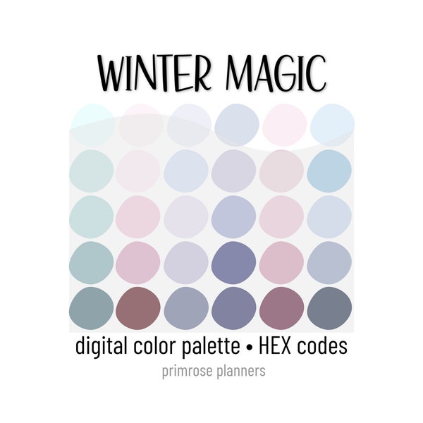 Color Magic Chart - Etsy
