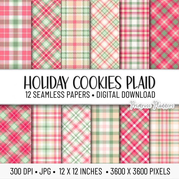 Pink Plaid Fabric - Etsy