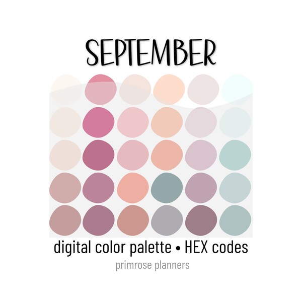 Color Palette - Etsy