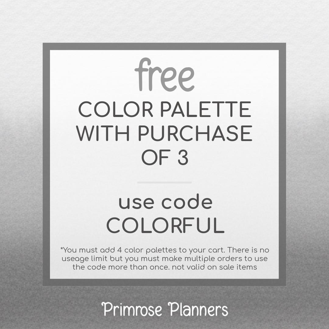 Fawn Digital Color Palette - Color Chart | Goodnotes Tool | iPad ...