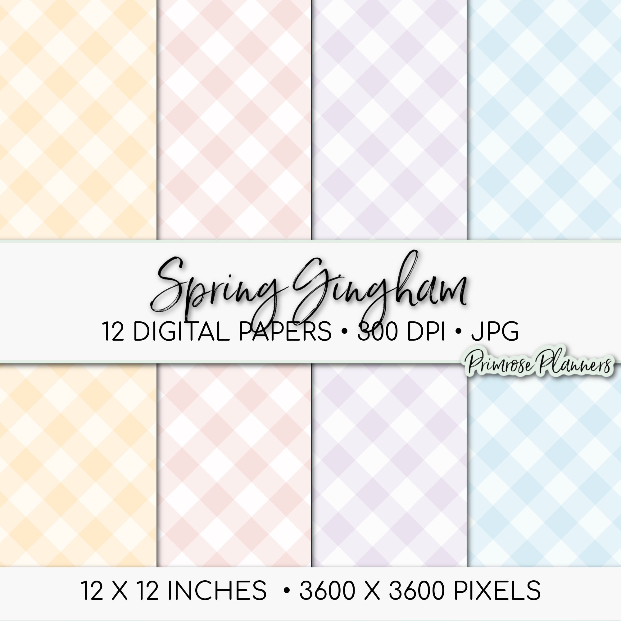 Materials Plaid Digital Paper Buffalo Check Instant Download Printable ...