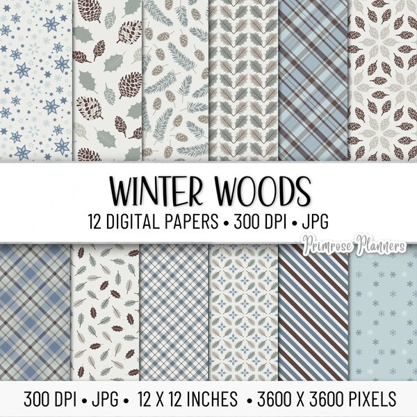 Wood Digital Paper - Etsy