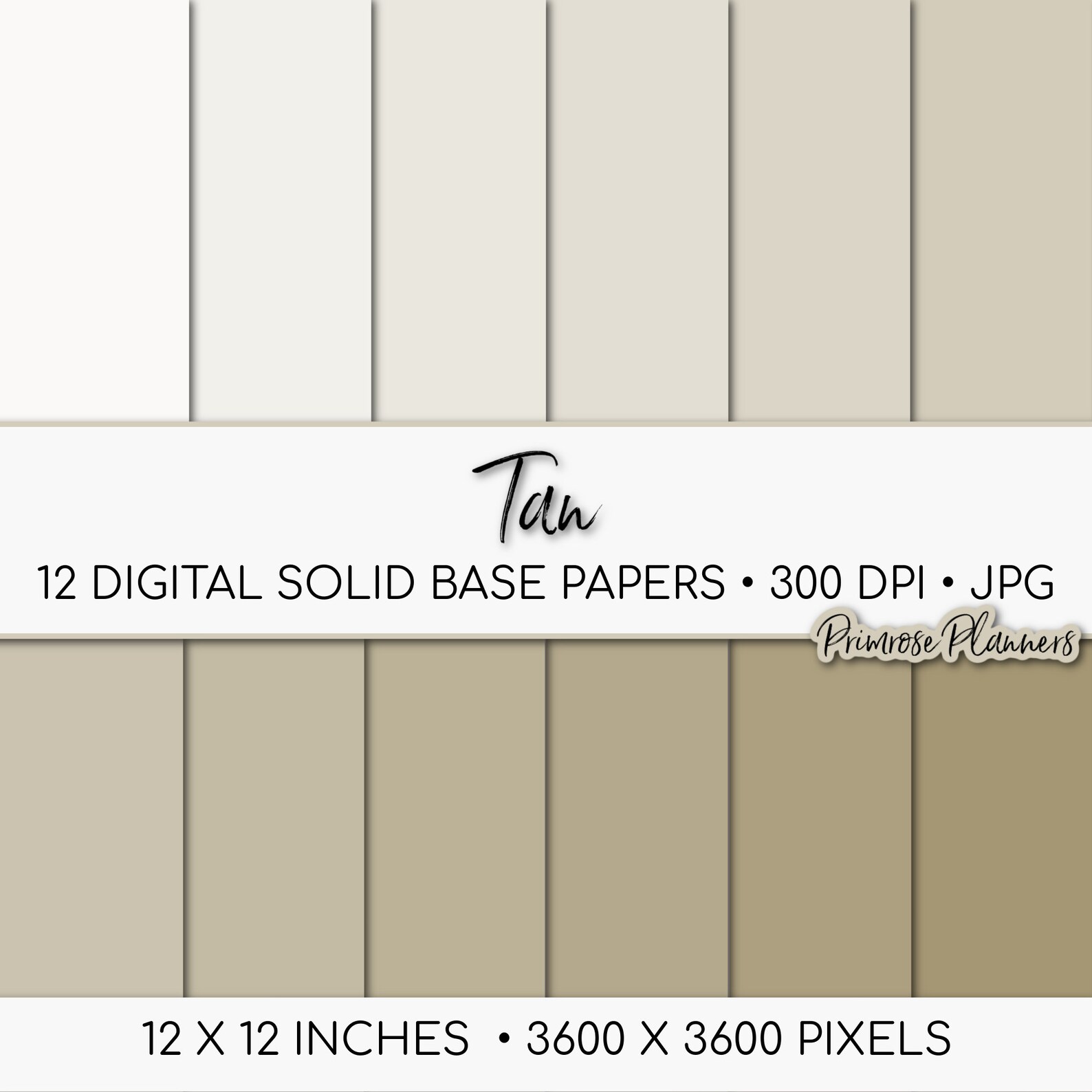Neutral Solid Digital Paper Pack Plain Grey Background | Etsy