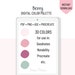 Berry Digital Color Palette Color Chart Goodnotes Tool iPad Procreate ...