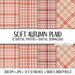 Soft Autumn Plaid Digital Paper Pack Digital Blush and Sage - Etsy